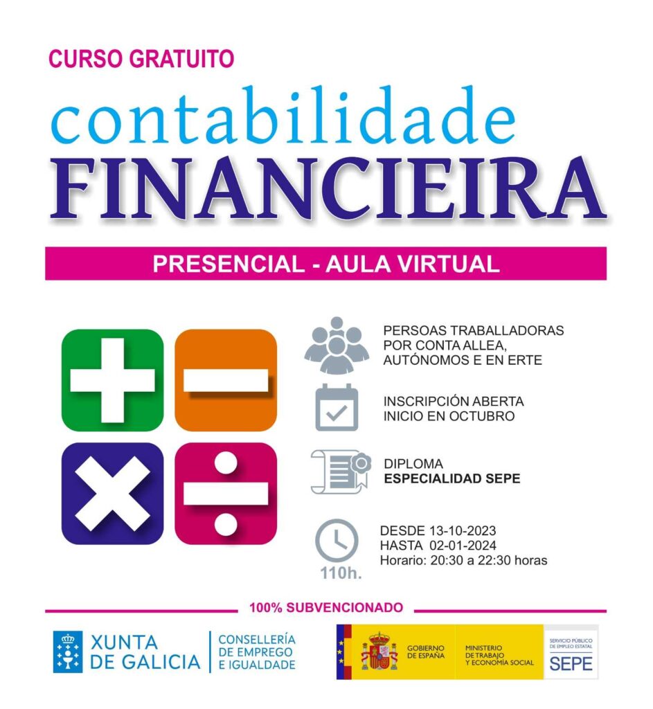 Curso gratuito de contabilidad financiera - Aepo Asesoría